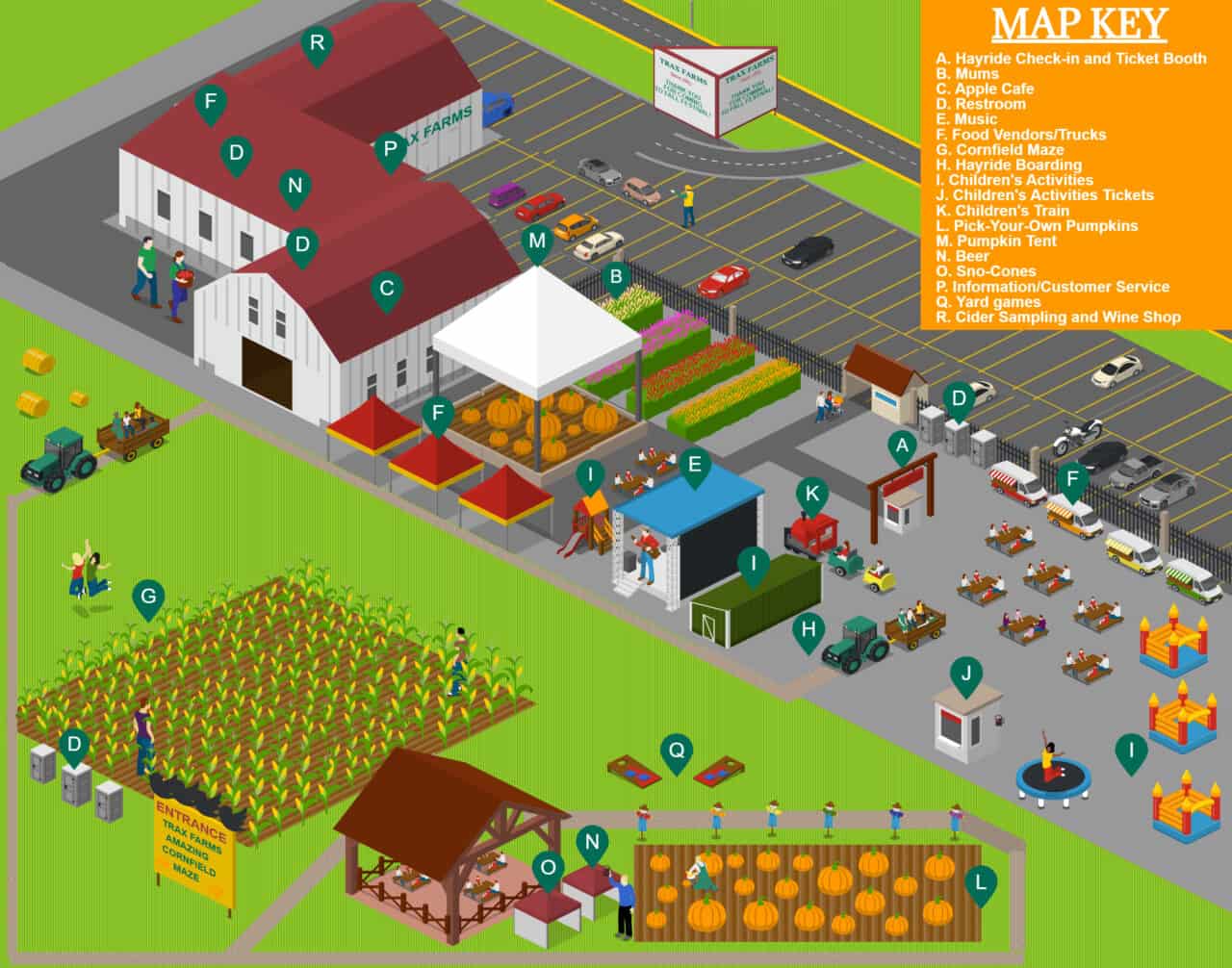 2025 Fall Festival Map